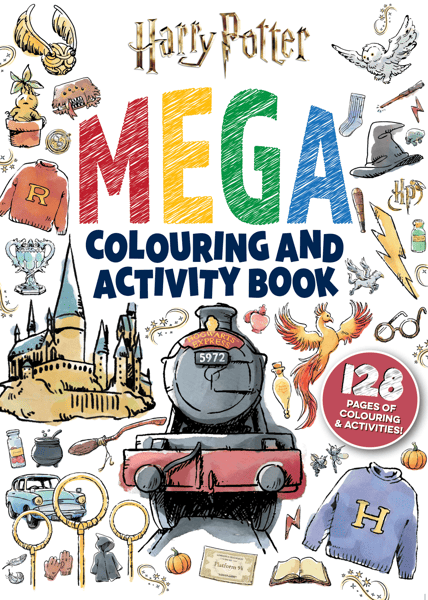Harry Potter Mega Colouring and Activity Book | Target Australia
