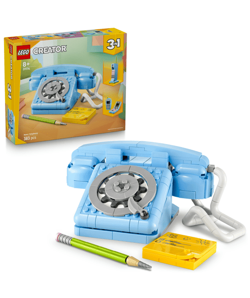 LEGO® Creator 3in1 Retro Telephone 31174 | Target Australia