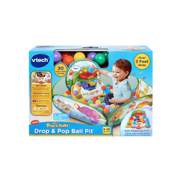 Vtech Pop-A-Balls Drop & Pop Ball Pit | Target Australia