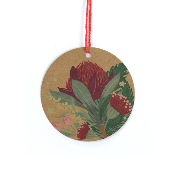 10 Pack Hallmark Christmas Gift Tags - Australian Flora | Target Australia