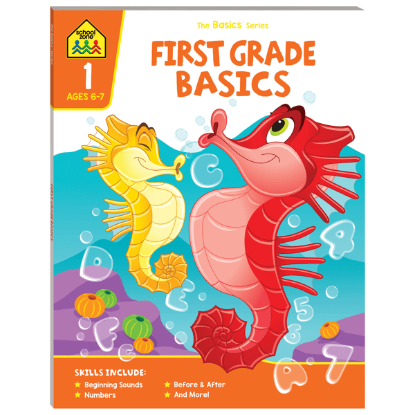 School Zone The Basics Series: First Grade Basics - Book | Target Australia
