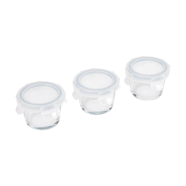 3 Pack Mini Glass Containers - Anko | Target Australia