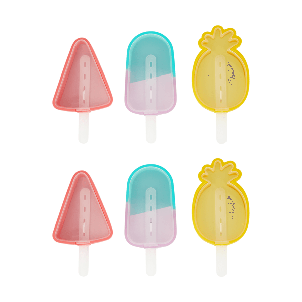 2 Pack Silicone Icy Pole Makers, Assorted - Anko | Target Australia