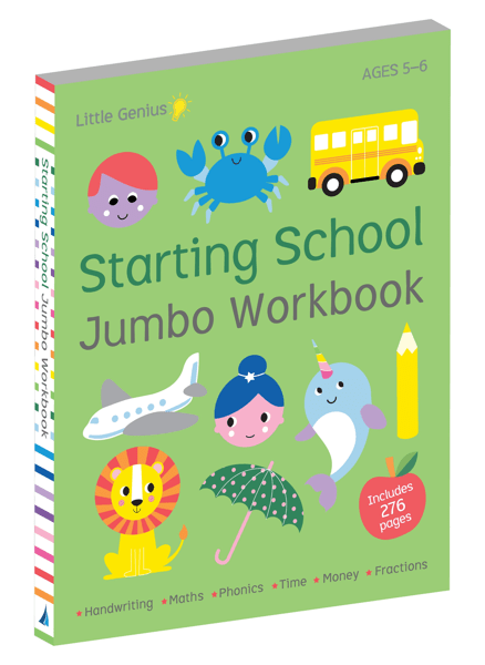 Little Genius Vol. 2 - Jumbo Workbook - Starting School | Target Australia