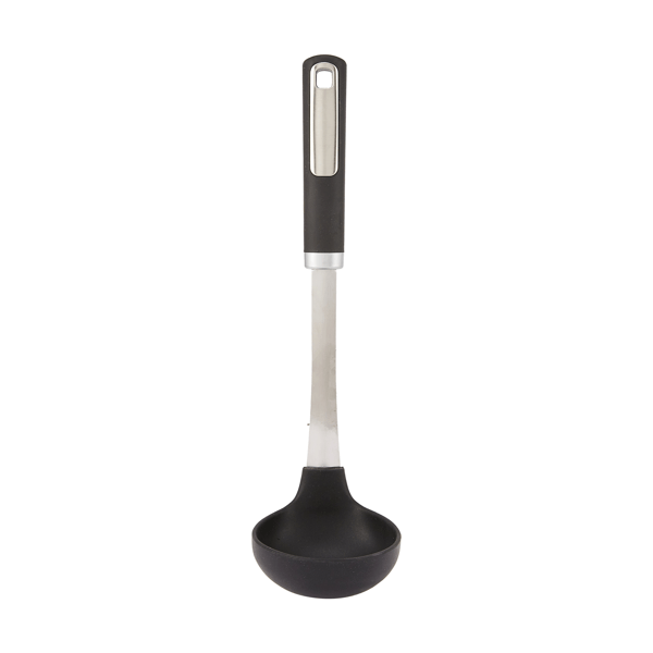 Silicone and Stainless Steel Ladle with Soft Touch Handle - Anko ...