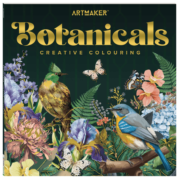 Art Maker Botanicals Creative Colouring - Book | Target Australia