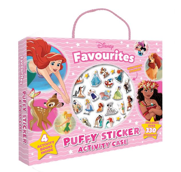 Disney Favourites: Puffy Sticker Activity Case (Pink) | Target Australia