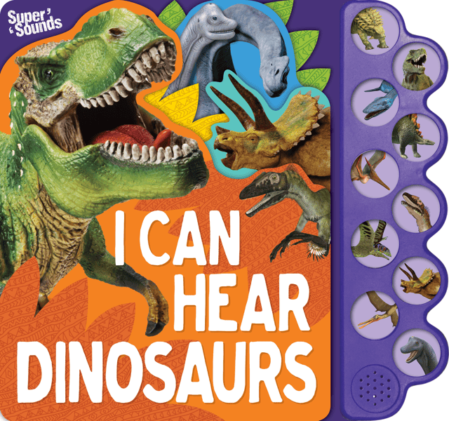 Super Sounds: I Can Hear Dinosaurs 10-Button Sound Book | Target Australia