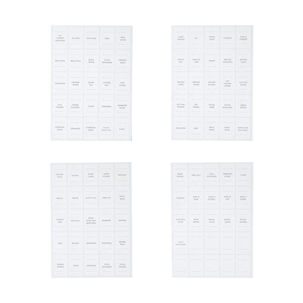 Small Spice Labels - Anko | Target Australia