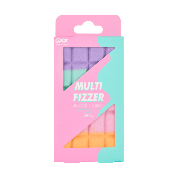 OXX Bodycare Block Multi Bath Fizzer 250g - Sugar Crush Fizz Treat ...