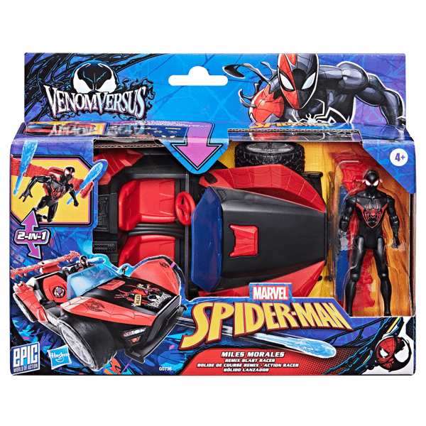 Marvel Spider-Man 4in. Spider Mobile & Miles Morales | Target Australia