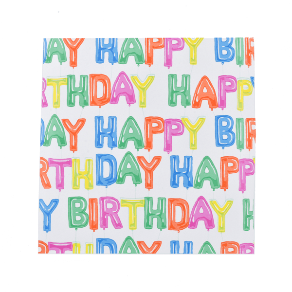 Hallmark Gift Wrap - Happy Birthday Balloons | Target Australia