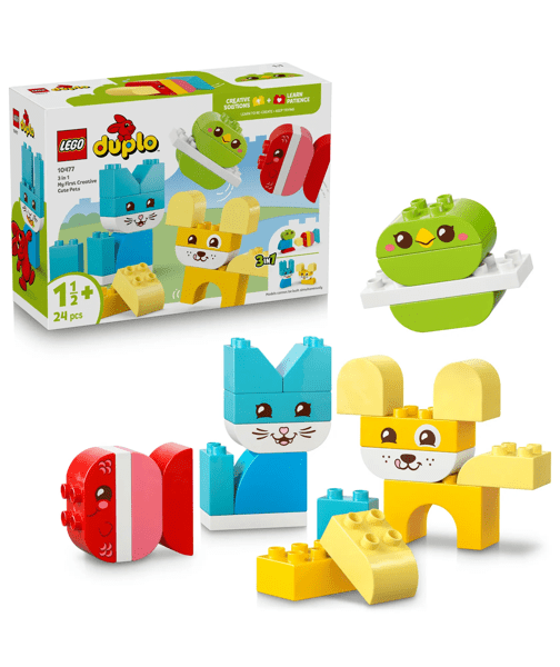 LEGO® DUPLO My First 3 in 1 Creative Cute Pets 10477 | Target Australia