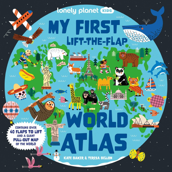 My Frst Lift th Flap Atlas | Target Australia