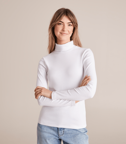 Organic Cotton Rib Skivvy | Target Australia