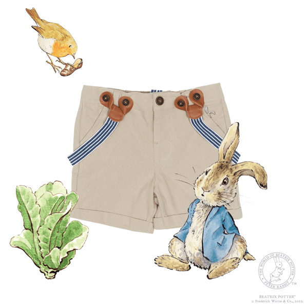 Peter Rabbit Shorts with Braces | Target Australia