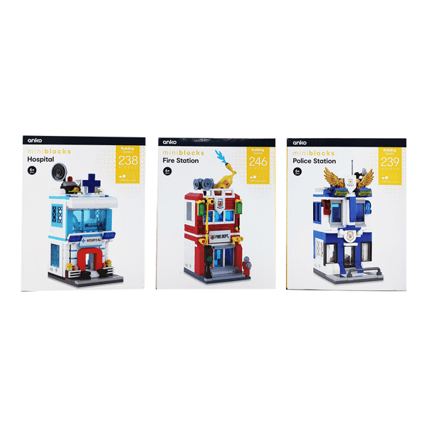 Mini Blocks Building Series, Assorted - Anko | Target Australia