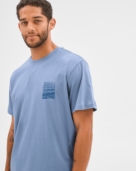 Australian Cotton Waves Print T-Shirt | Target Australia