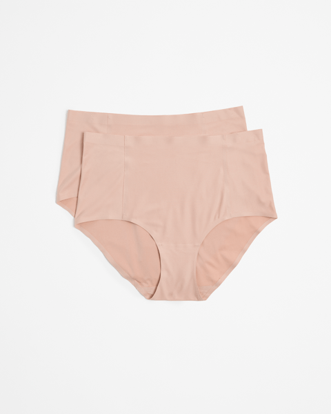 2 Pack Bonded No Show High Waist Full Briefs | Target Australia
