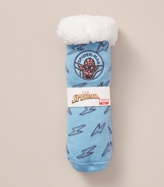 Marvel Spider-Man Fleece Home Socks | Target Australia