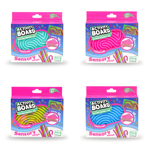 Trend Hub Sensory Series: Activity Board - Assorted | Target Australia