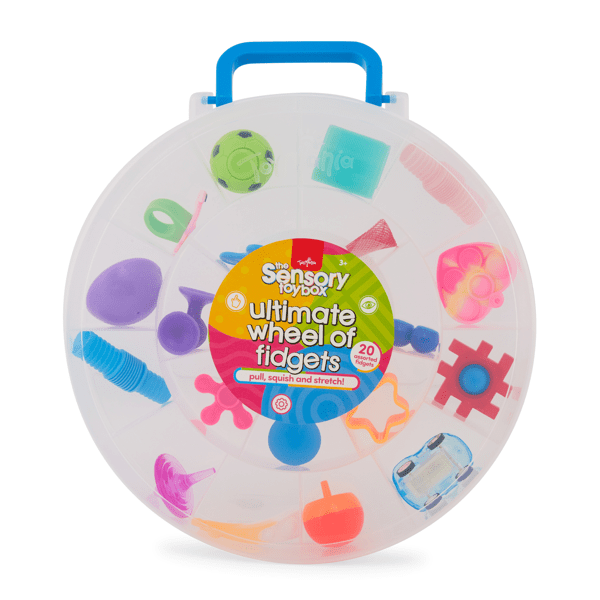 ToyMania The Sensory Toy Box: Ultimate Wheel of Fidgets - Assorted ...