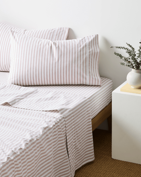 Australian Cotton Mix & Match Flat Sheet - Natural | Target Australia