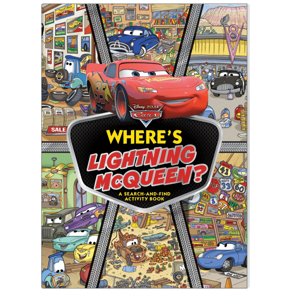 Disney Pixar Cars: Where's Lightning McQueen? - A Search-and-Find ...