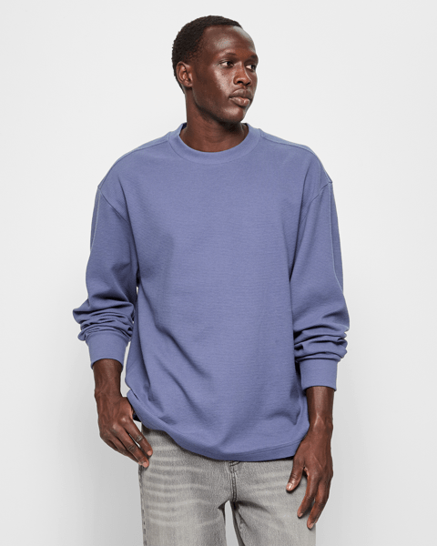 Australian Cotton Textured Long Sleeve T-Shirt - Commons | Target Australia