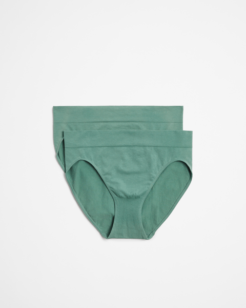 2 Pack Cotton Seamfree High Cut Briefs | Target Australia