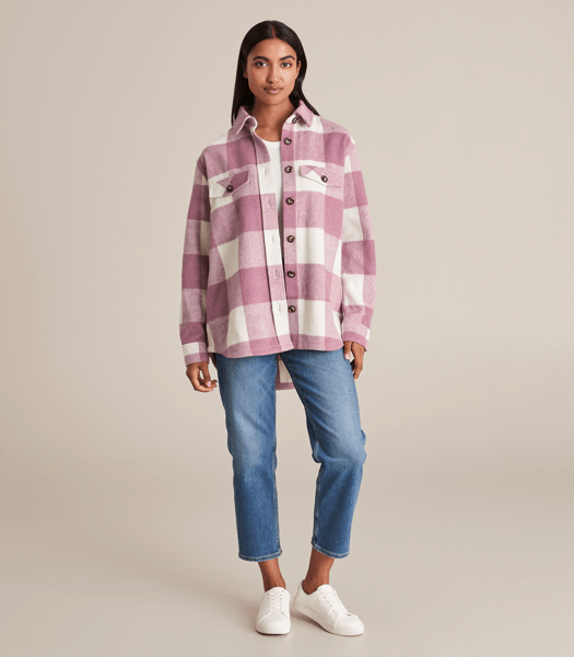 Brushed Shacket | Target Australia