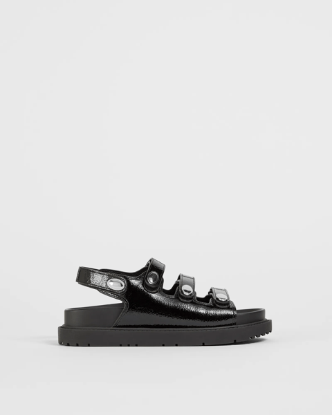 Triple Strap Footbed Sandal - Katty | Target Australia