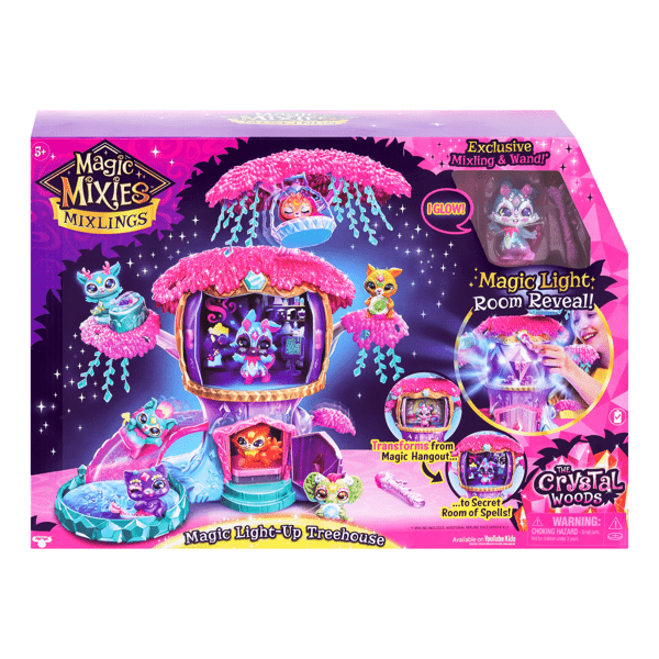 Magic Mixies Mixlings Magic Light Up Treehouse | Target Australia