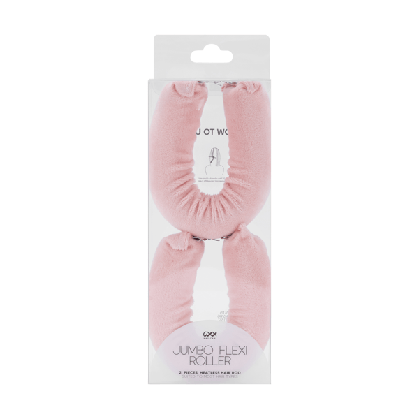 2 Piece Jumbo Flexi Rollers, Pink - OXX Haircare | Target Australia