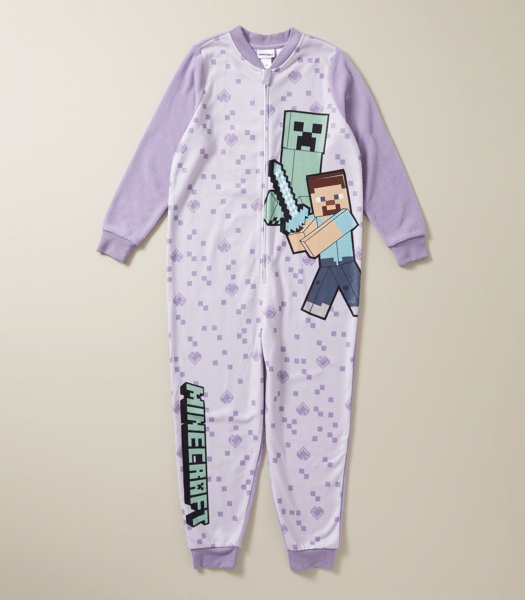 Minecraft Fleece Sleepsuit | Target Australia