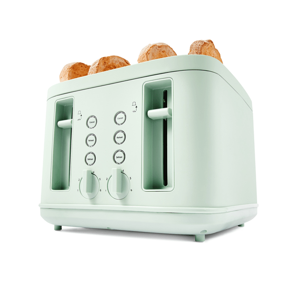 4 Slice Soft Touch Toaster Green - Anko | Target Australia