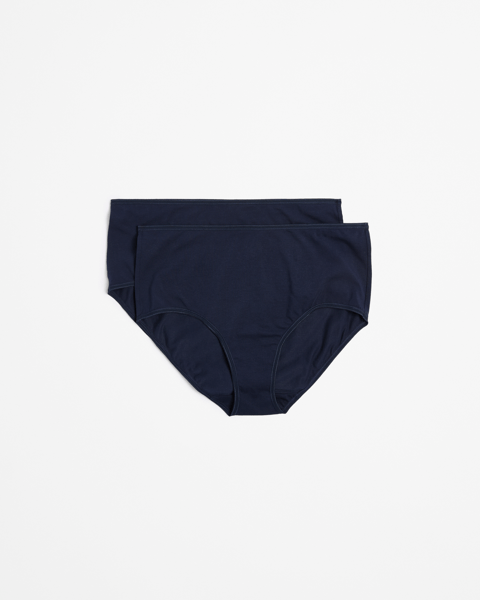 Australian Cotton Blend 2 Pack Full Briefs - Navy Blue | Target Australia