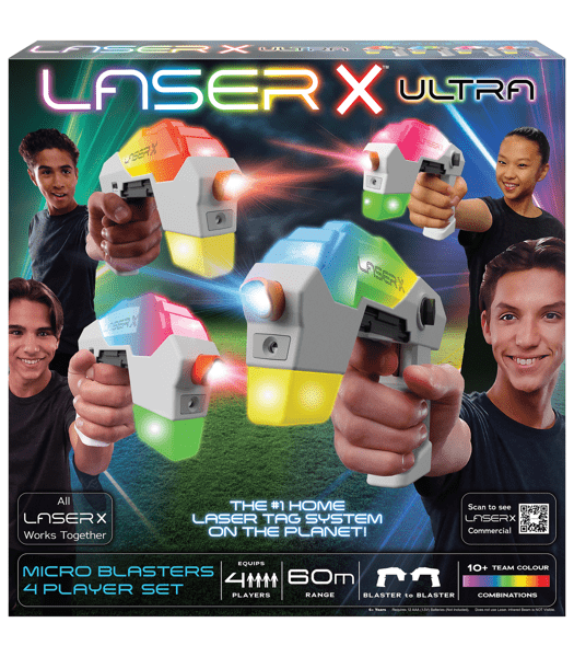 Laser X Ultra Micro 4 Pack | Target Australia