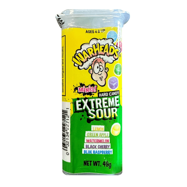 Warheads Extreme Sour Juniors - Assorted | Target Australia