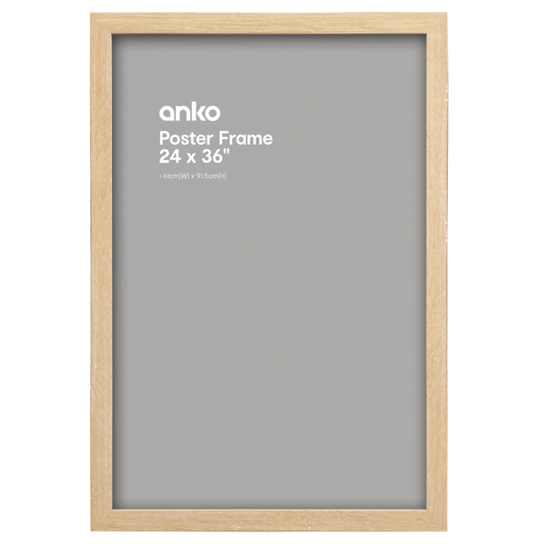 Large Poster Frame, 61cm x 91.5cm - Anko | Target Australia