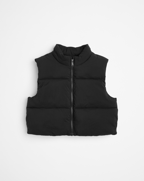 Cropped Puffer Vest | Target Australia