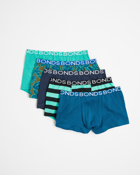 Bonds Boys Trunks 5 Pack | Target Australia