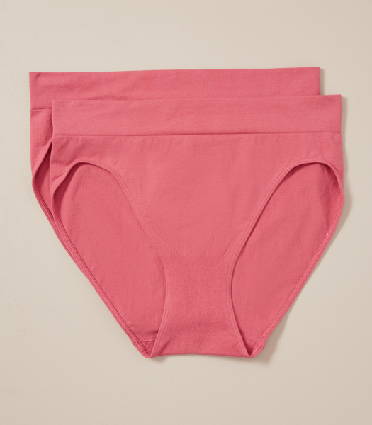 2 Pack Cotton Seamfree High Cut Briefs | Target Australia
