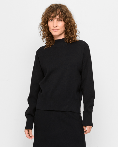 Long Sleeve High Neck Sweater - Preview | Target Australia