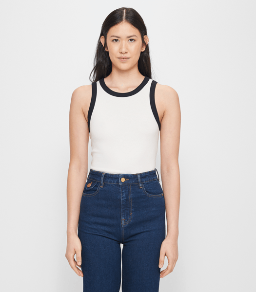 Australian Cotton Racer Front Tank Top | Target Australia