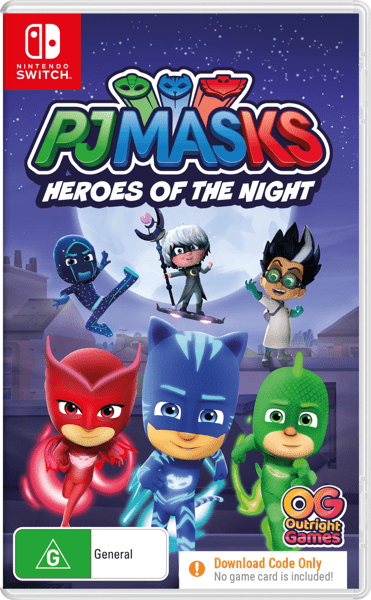 PJ Masks Heroes of the Night (Code In Box) - Nintendo Switch | Target ...