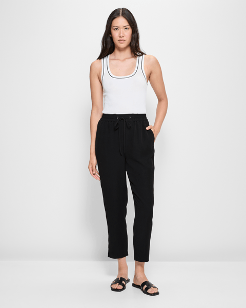 Classic Tapered Drawcord Pants - Preview | Target Australia