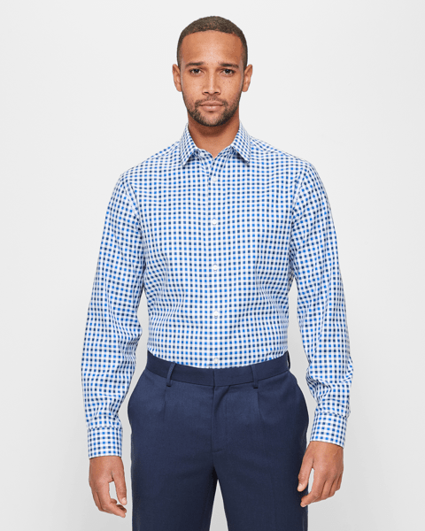 Check Business Shirt - Preview | Target Australia