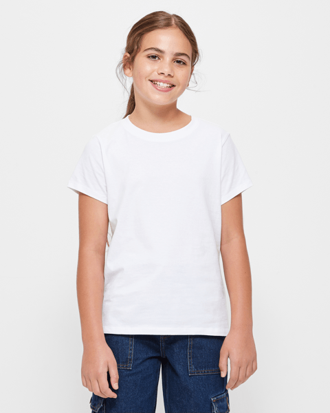 Australian Cotton Essential T-shirt - White | Target Australia