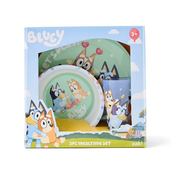 Bluey 3 Piece Mealtime Set | Target Australia